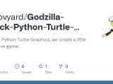 Github Groovyard Godzilla Attack Python Turtle Graphics Utilizing