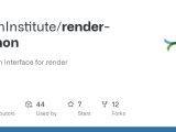 Github Alleninstitute Render Python A Python Interface For Render