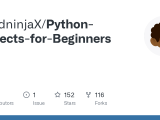 Github Mindninjax Python Projects For Beginners