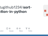Github Santugithub1234 Sort Function In Python