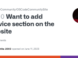 Want To Add Service Section On The Website Issue 690 Oscode