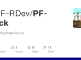 Github Cnf Rdev Pf Hack Gui For Phantom Forces Github