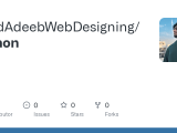 Github Syedadeebwebdesigning Python