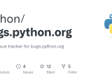 Github Python Bugs Python Org Meta Issue Tracker For Bugs Python Org