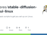 Github Cyberes Stable Diffusion Webui Linux Super Basic Scripts To