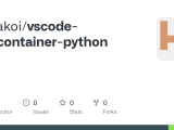 Github Kakakoi Vscode Devcontainer Python
