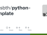 Github Mosbth Python Template