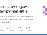 Github Pvt 2022 Intelligent Display Python Utils Python Utilities