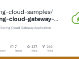 Github Spring Cloud Samples Spring Cloud Gateway Sample Sample