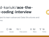 Github David Kariuki Ace The Java Coding Interview Java Project To