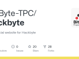 Github Bitbyte Tpc Hackbyte The Official Website For Hackbyte