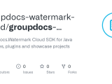 Github Groupdocs Watermark Cloud Groupdocs Watermark Cloud Java