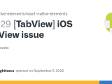 Tabview Ios Tabview Issue Issue 3629 React Native Elements React