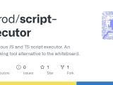Github Rfprod Script Executor Continuous Js And Ts Script Executor