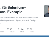 Github Nirtal85 Selenium Python Example Selenium Python Example
