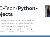 Github Aec Tech Python Projects This Repository Contains Project For