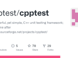 Github Cpptest Cpptest Hammer And Wrench Powerful Yet Simple C