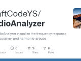 Github Craftcodeys Audioanalyzer The Audioanalyzer Visualize The