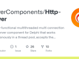 Github Clevercomponents Http Server The Fully Functional