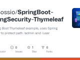 Github Gabossio Springboot Springsecurity Thymeleaf A Spring Boot