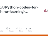 Github Dmqa Python Codes For Machine Learning Algorithms