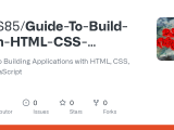 Github Qms85 Guide To Build With Html Css Javascript