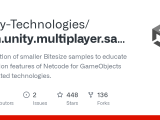 Github Unity Technologies Com Unity Multiplayer Samples Bitesize A