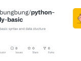 Github Pig Bungbung Python Study Basic Phthon Basic Syntax And Data