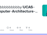 Github Bobbbbbbbbbby Ucas Computer Architecture Lab