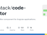 Github Ngstack Code Editor Code Editor Component For Angular