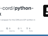 Github Diff Cord Python Sdk A Python Wrapper For The Diffcord Api