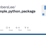 Github Numberslee Example Python Package