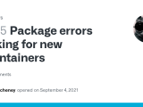 Package Errors Looking For New Maintainers Issue 245 Pkg Errors