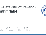 Github 2020 Data Structure And Algorithm Lab4