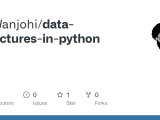 Github Wawanjohi Data Structures In Python