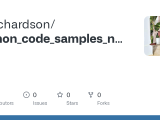 Github Jejrichardson Python Code Samples Network