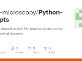 Github Elsc Microscopy Python Scripts Place To Deposit Usefull Fiji