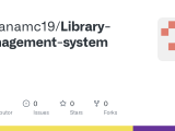 Github Sahanamc19 Library Management System