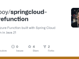 Github Eggboy Springcloud Azurefunction Azure Function Built With