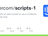 Github Intercom Scripts 1 A Collection Of Useful Scripts For Use On