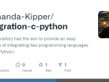 Github Fernanda Kipper Integration C Python This Repository Has The