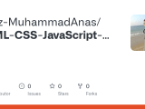 Github Hafiz Muhammadanas Html Css Javascript Projects