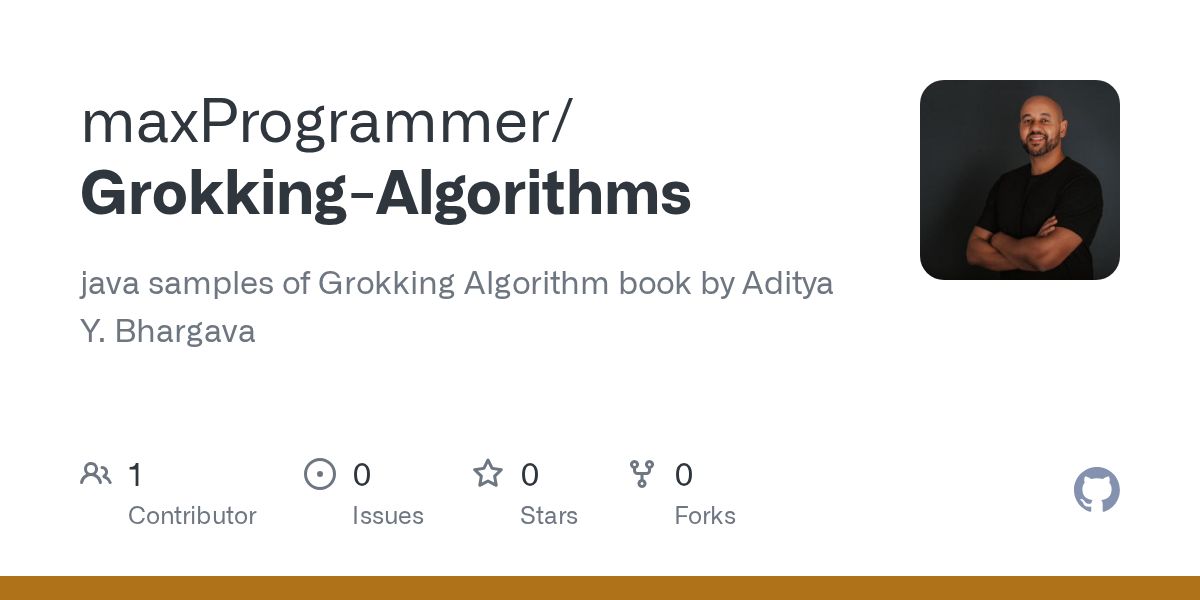 GitHub - maxProgrammer/Grokking-Algorithms: java samples of Grokking ...