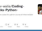 Github Utsav Walia Coding Blocks Python These Are Codes For Python