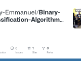 Github Eddy Emmanuel Binary Classification Algorithm Explorer
