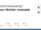 Packages Programmerscamp Python Tkinter Example Github