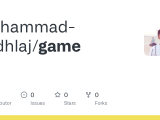 Github Muhammad Midhlaj Game