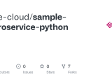 Github Page Cloud Sample Microservice Python