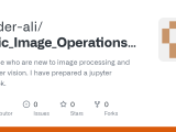 Github Sander Ali Basic Image Operations Using Opencv Part1 For