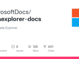 Github Microsoftdocs Dataexplorer Docs Azure Data Explorer